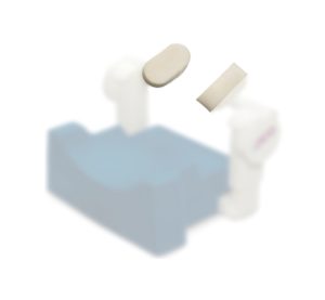 Comfort Series Medical Stool Hydraulic Lift with Backrest - Hipac