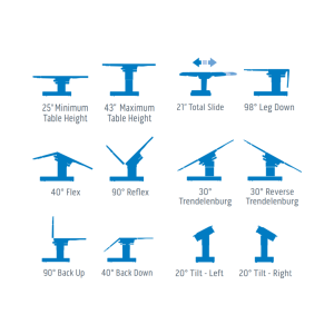 3503 EZ Slide Operating Table | Hipac