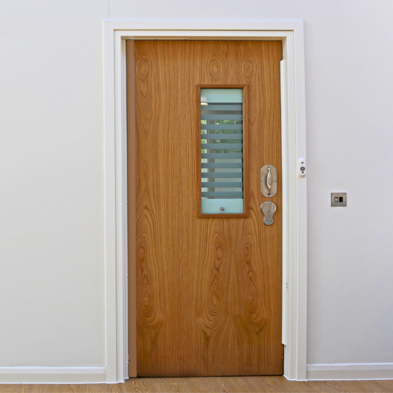 Anti-Barricade Door with Full-Door Ligature Alarm - Hipac