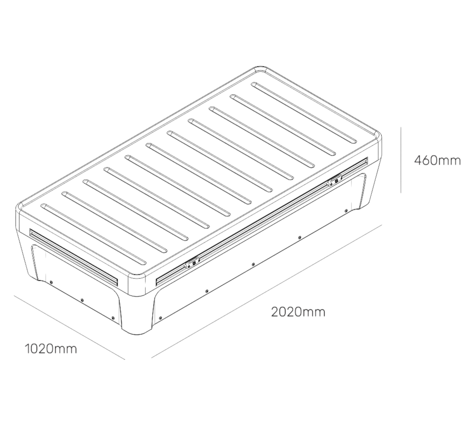 Mental Health Bed with Restraints | Mental Health Furniture | Hipac